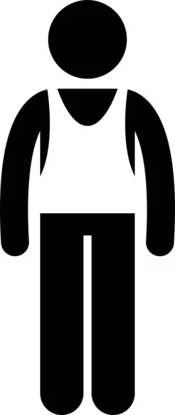 Minimalistic Vector Illustration Man Standing Stock Vector by ©leremy ... Minimalistic Vector Illustration Man Standing Stock Vector by ©leremy ...