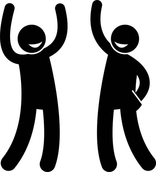 Stickman hug Vector Art Stock Images | Depositphotos