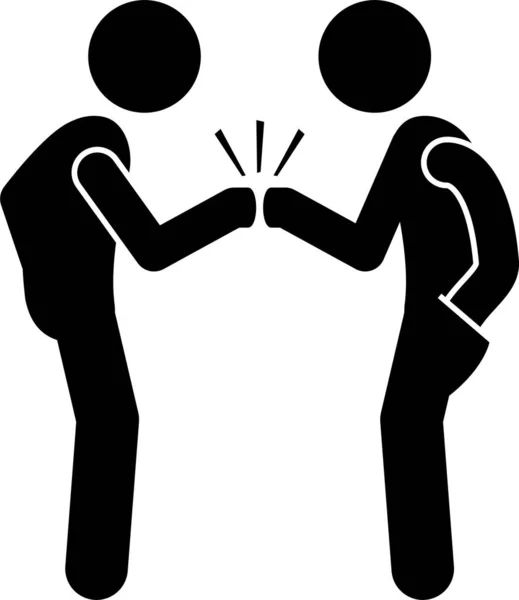 Stickman hug Vector Art Stock Images | Depositphotos