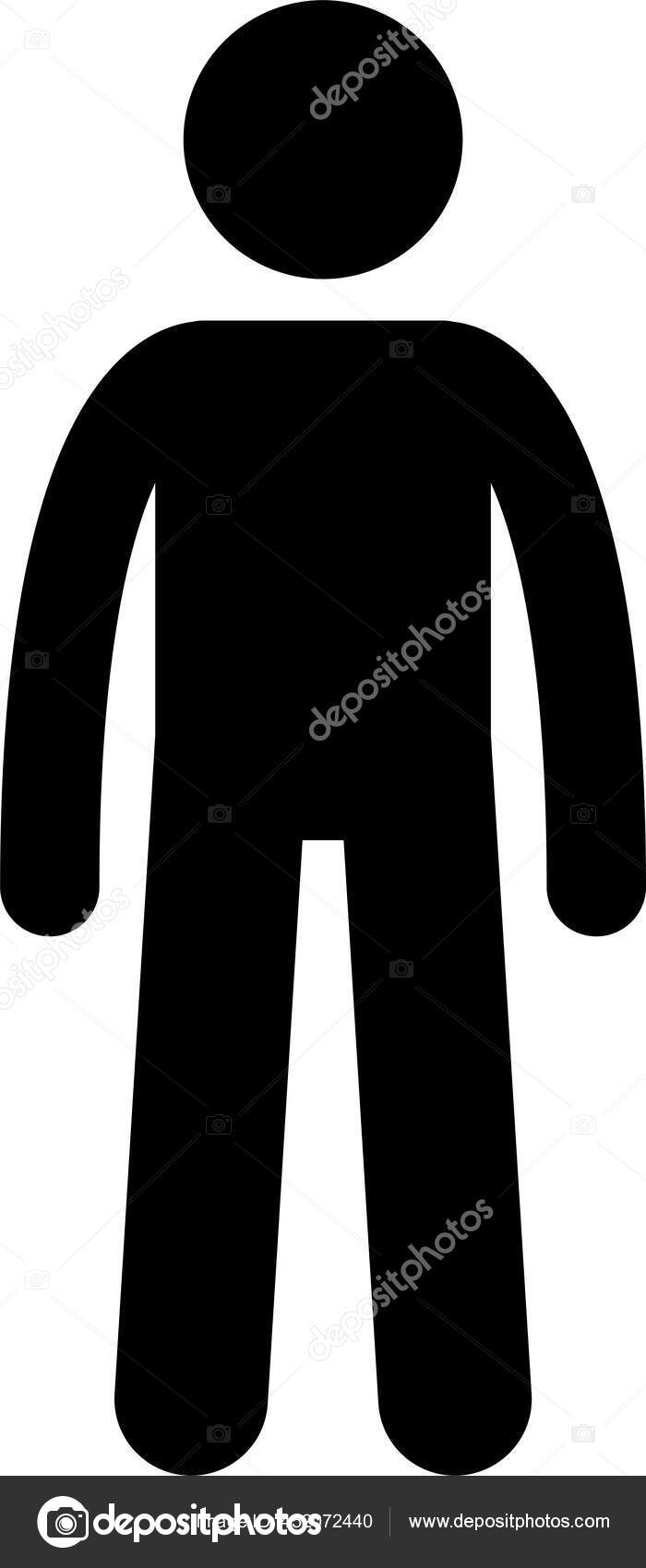 Minimalistic Vector Illustration Body Shape Concept Stock Vector by ...