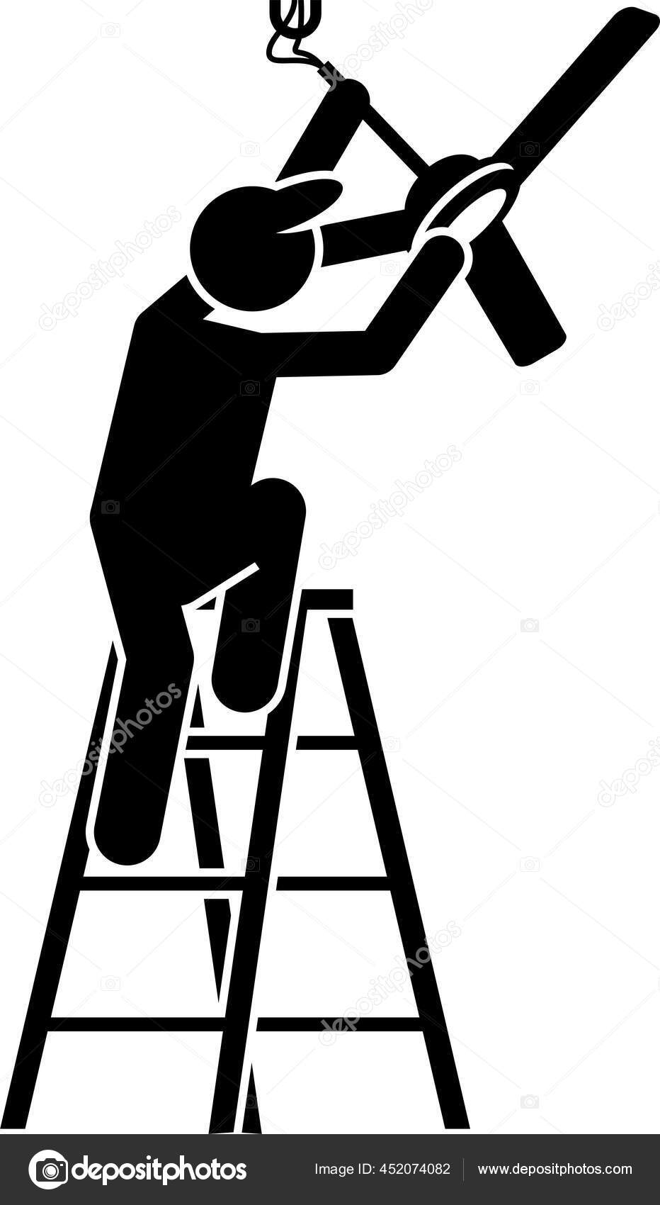 Installation Home Fixtures House Decorations Icons Pictogram Depicts ...