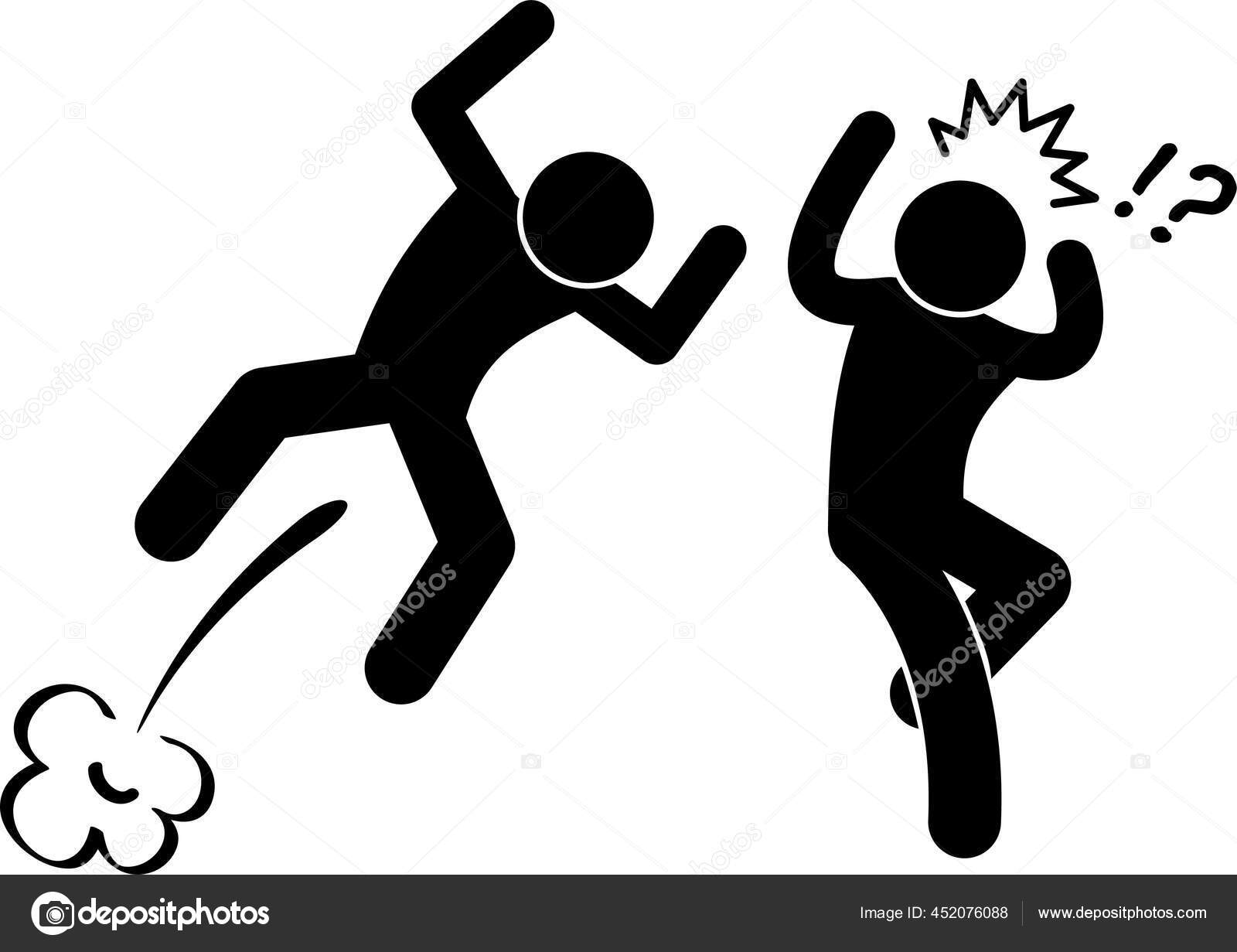 Human Man Action Emotion Stick Figure Pictogram Icons Stock Vector by ...