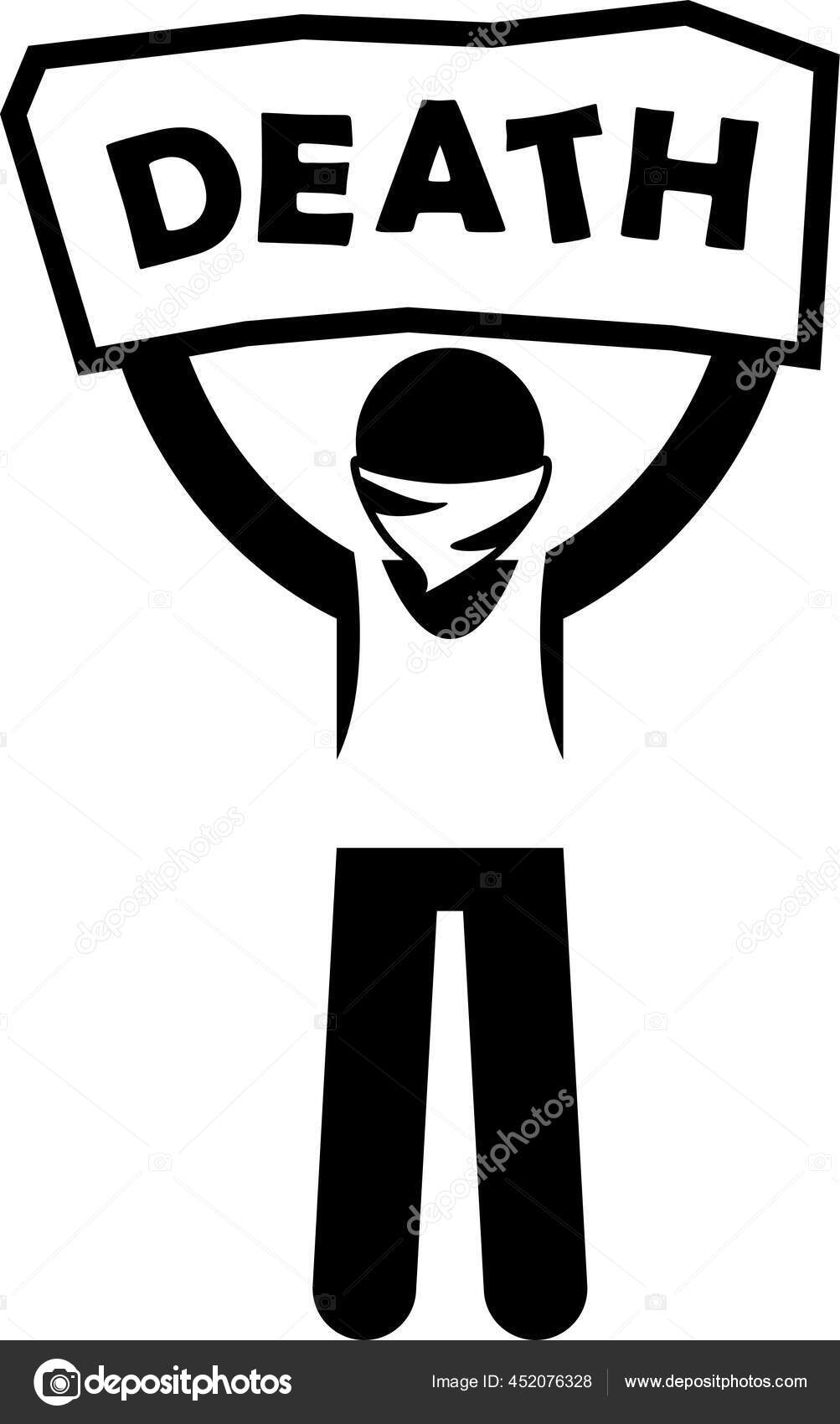 Minimalistic Vector Illustration Riot Concept Stock Vector by ©leremy ...