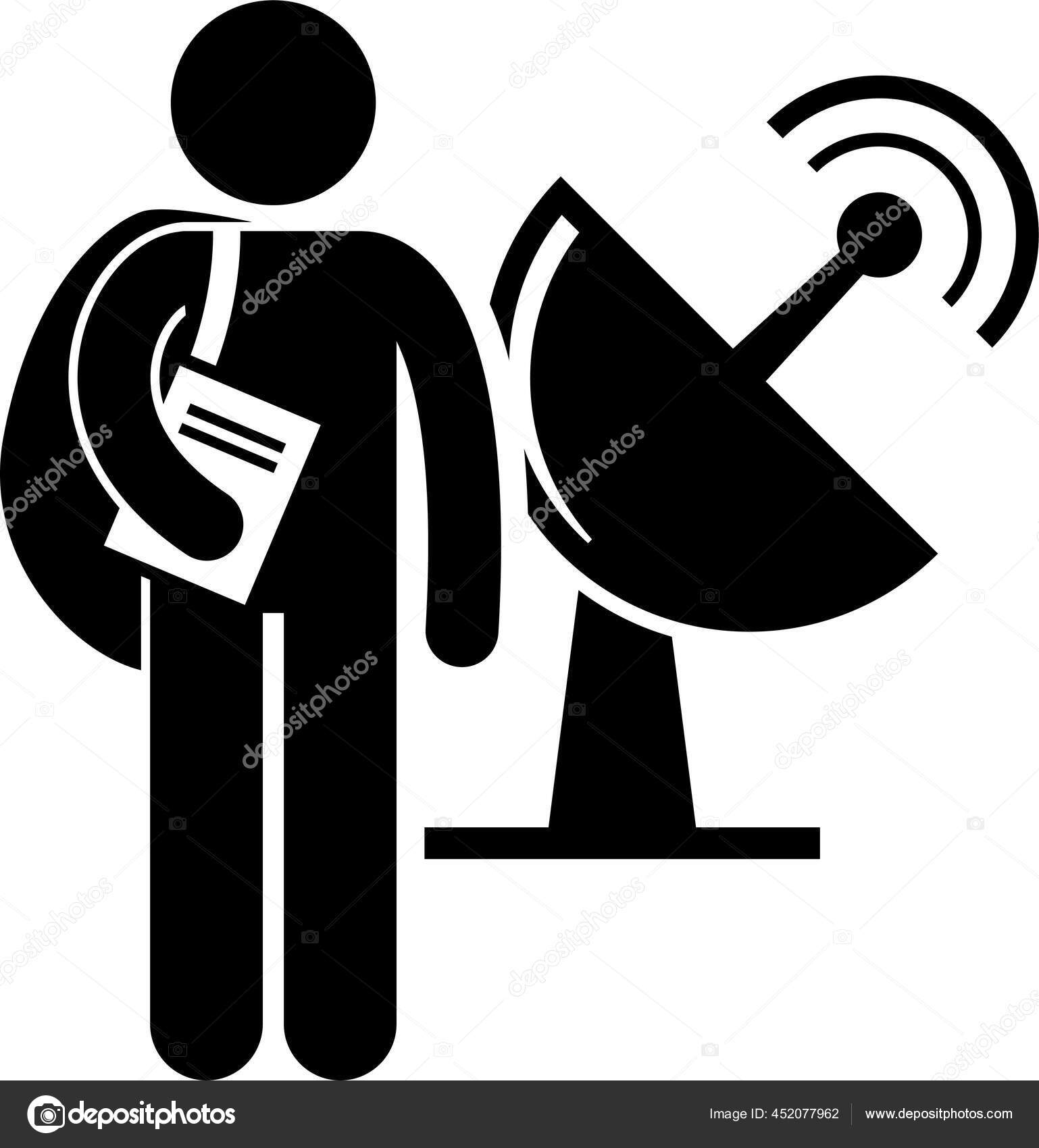 Student Degree Engineering Stick Figure Pictogram Icon Stock Vector ...