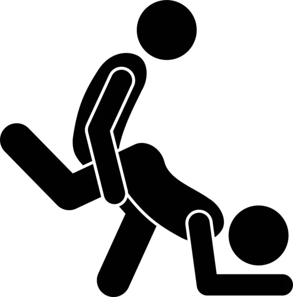 Minimalistic Vector Illustration Sex Position Stock Vector By ©leremy 452059452