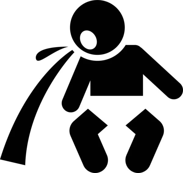 Baby Illness Sickness Sign Symptoms Illustrations Depict Unhealthy Baby ...