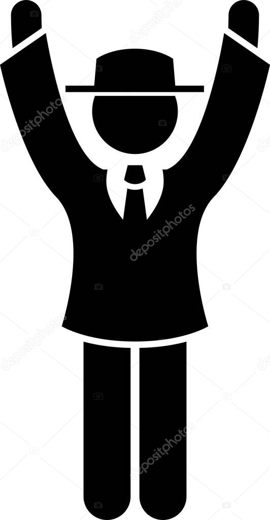 Cricket Umpire Referee Hand Signals Stick Figure Pictogram Icons ...