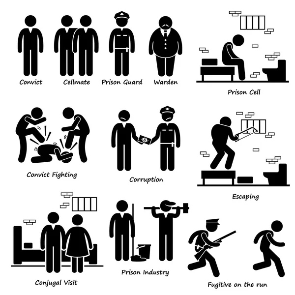 Prison icon Stock Vectors, Royalty Free Prison icon Illustrations ...