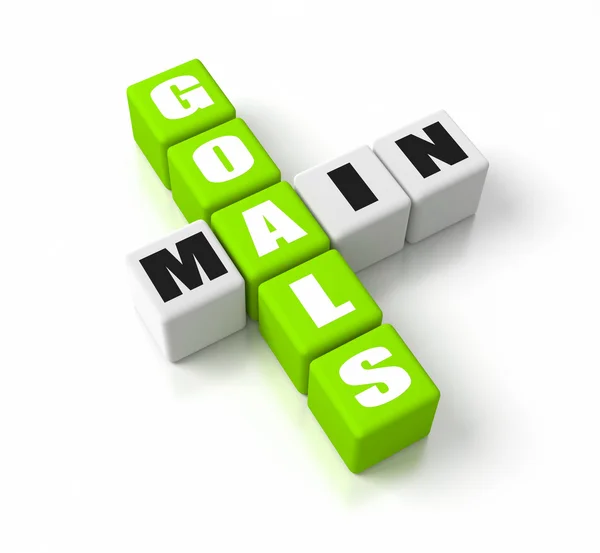 Main Goals Red — Stock Photo © OutStyle #20135527