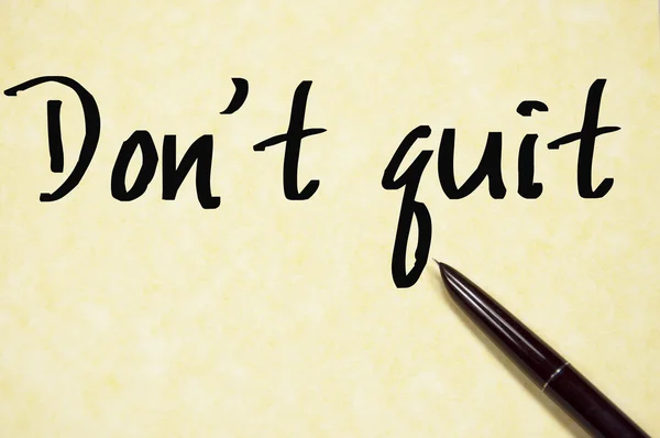Do not quit Stock Photos, Royalty Free Do not quit Images | Depositphotos