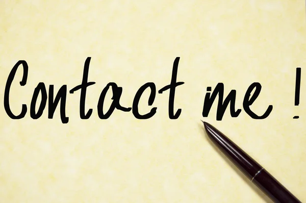 Contact me Stock Photos, Royalty Free Contact me Images | Depositphotos