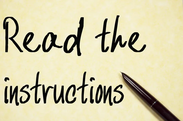 Read instructions symbol Stock Photos, Royalty Free Read instructions ...