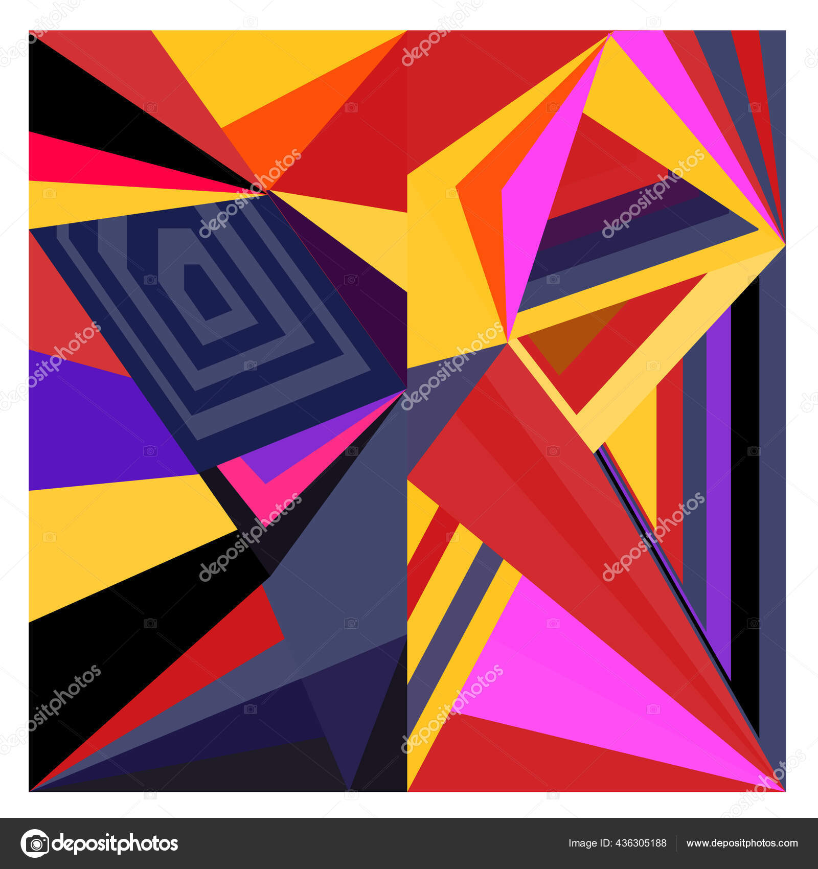 Vector Colorful Geometric Curve Background Pattern Feed Stock Vector by ... Vector Colorful Geometric Curve Background Pattern Feed Stock Vector by ...