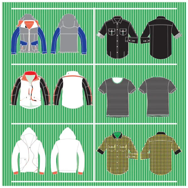 Vector collection of clothes Stock Vector Image by ©rebermant #72979641