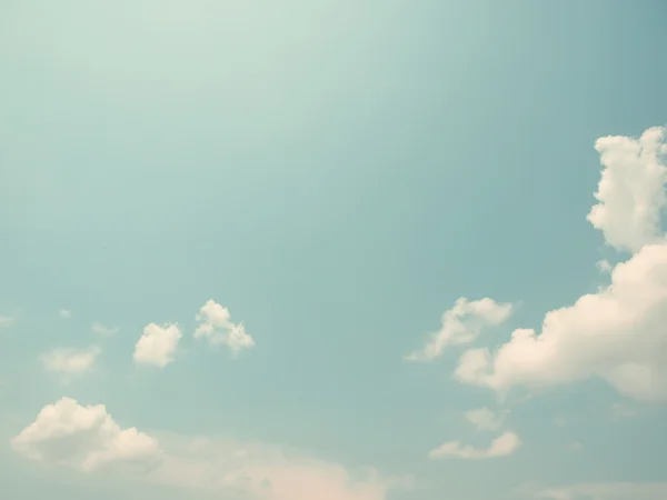 Retro sky with cloud background — Stock Photo © thaikrit #58562461