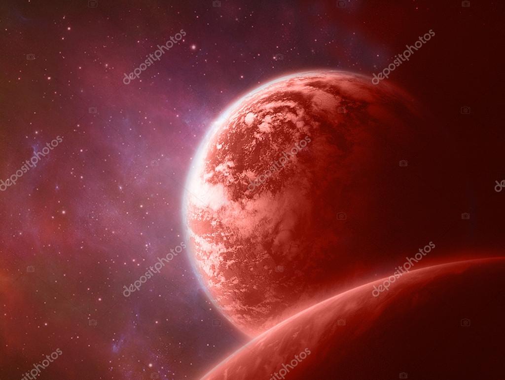 Red planet — Stock Photo © PetroP #61400499