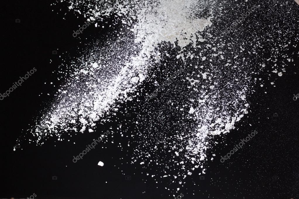 Abstract design of white powder cloud — Stock Photo © Avesun #79182964