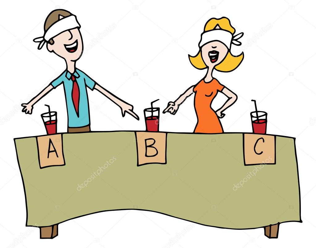 People Taking Test Cartoon