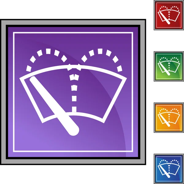 Windshield wipers web button Stock Vector Image by ©cteconsulting #64211265