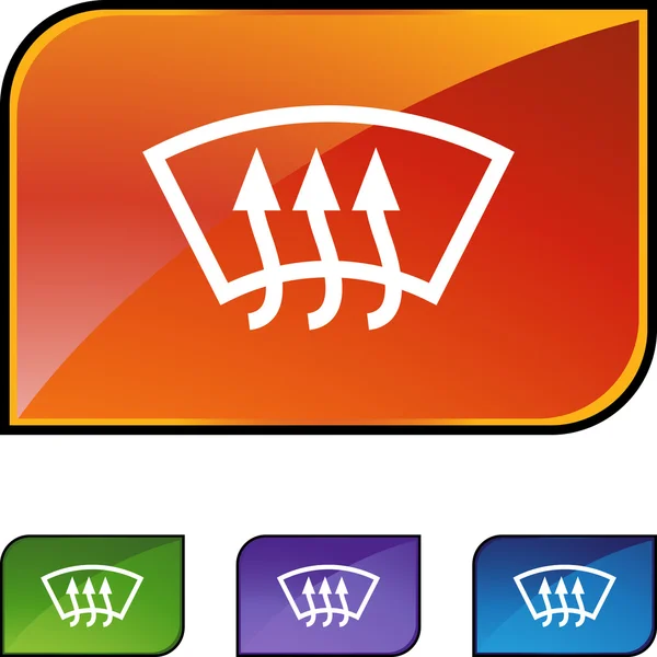 Defrost car icon Vector Art Stock Images | Depositphotos