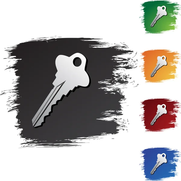 Klucze wektor czarny ikona Vector Art Stock Images | Depositphotos