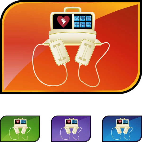 ᐈ Defibrillator stock icon, Royalty Free defibrillator symbol vectors ...