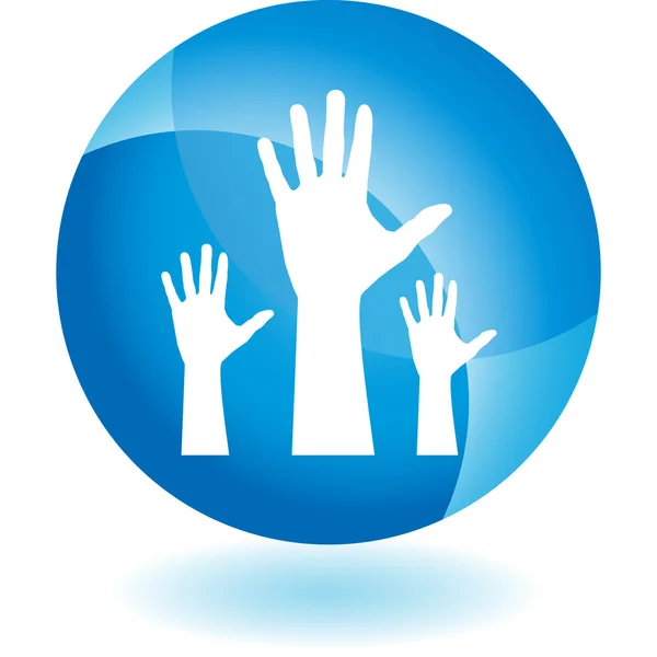 Raised hand Vector Art Stock Images | Depositphotos