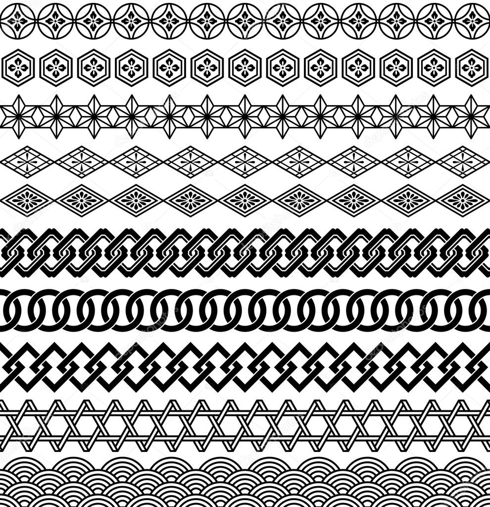 Japanese Border Design