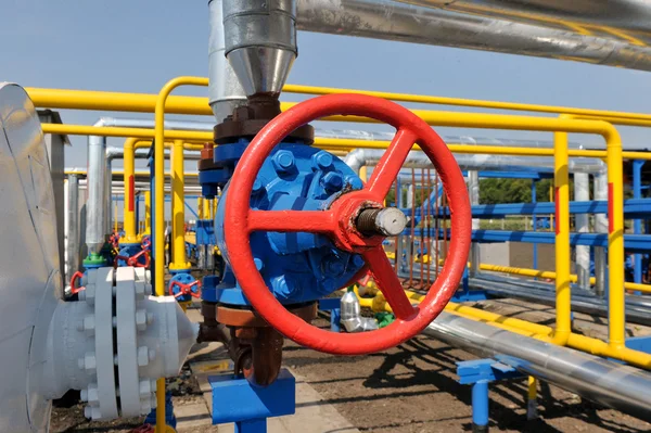 Handle gate valve with steel pipe - Stock Image - Everypixel