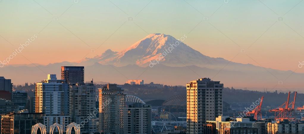 Mount Rainier view — Stock Photo © rabbit75_dep #100435742