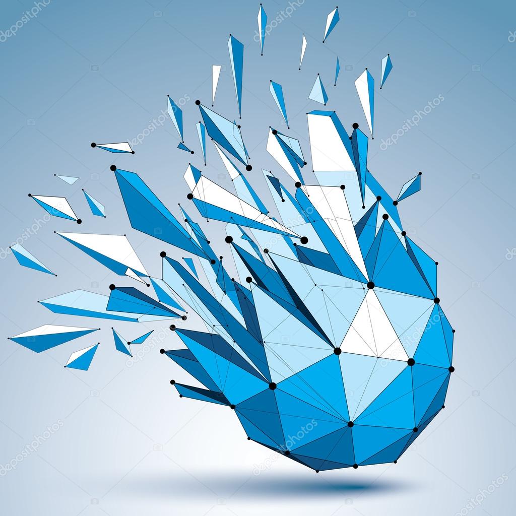 Low poly object Stock Vector by ©Ostapius #102721732