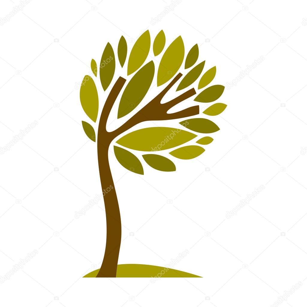 Artistic stylized natural symbol Stock Illustration by ©Ostapius #102730482