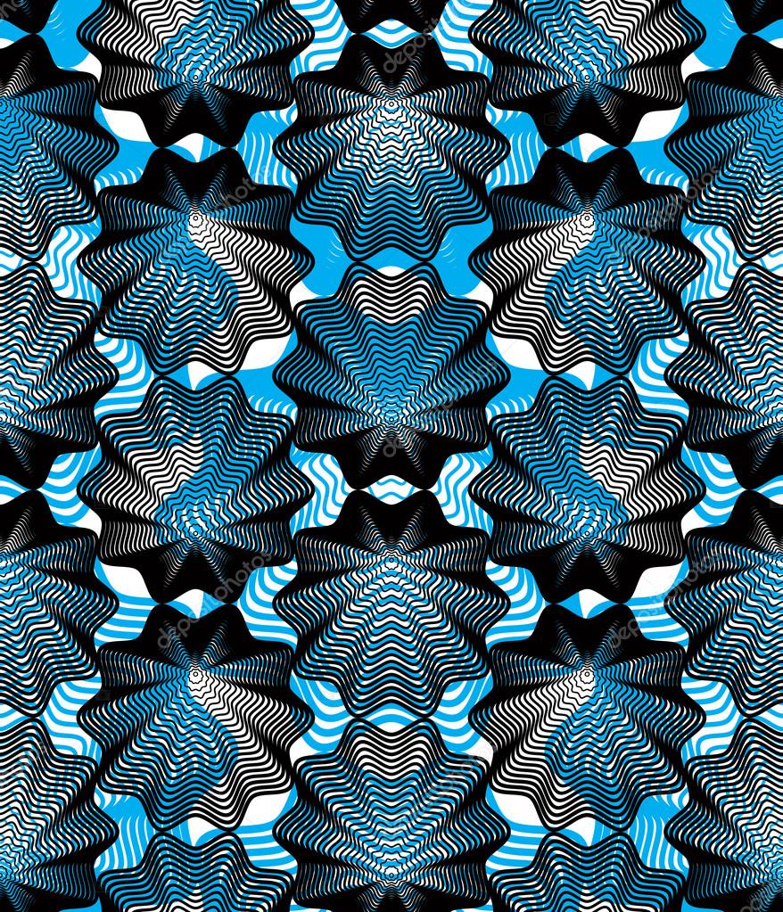 Endless overlay pattern Stock Vector by ©Ostapius 106041524