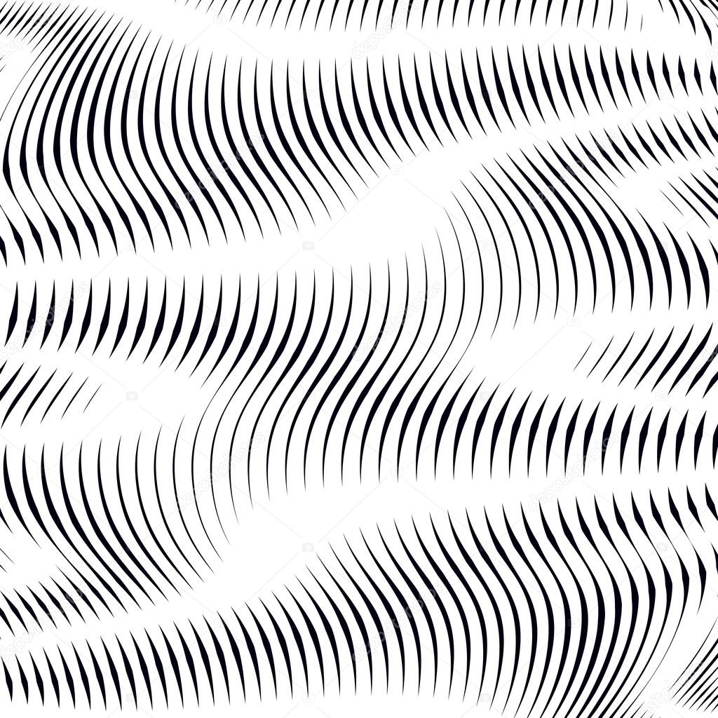 Optical illusion, creative moire vector Stock Vector Image by ©Ostapius ...