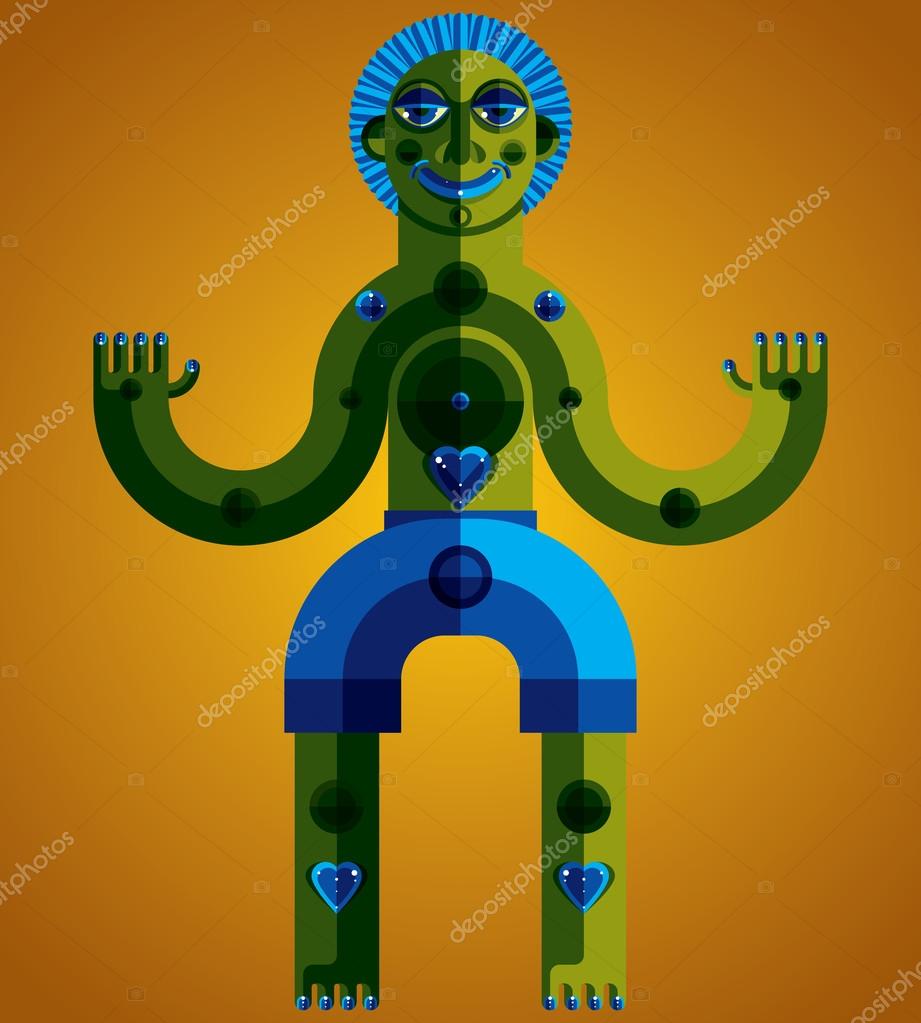 Avant-garde avatar, colorful drawing Stock Vector Image by ©Ostapius ...