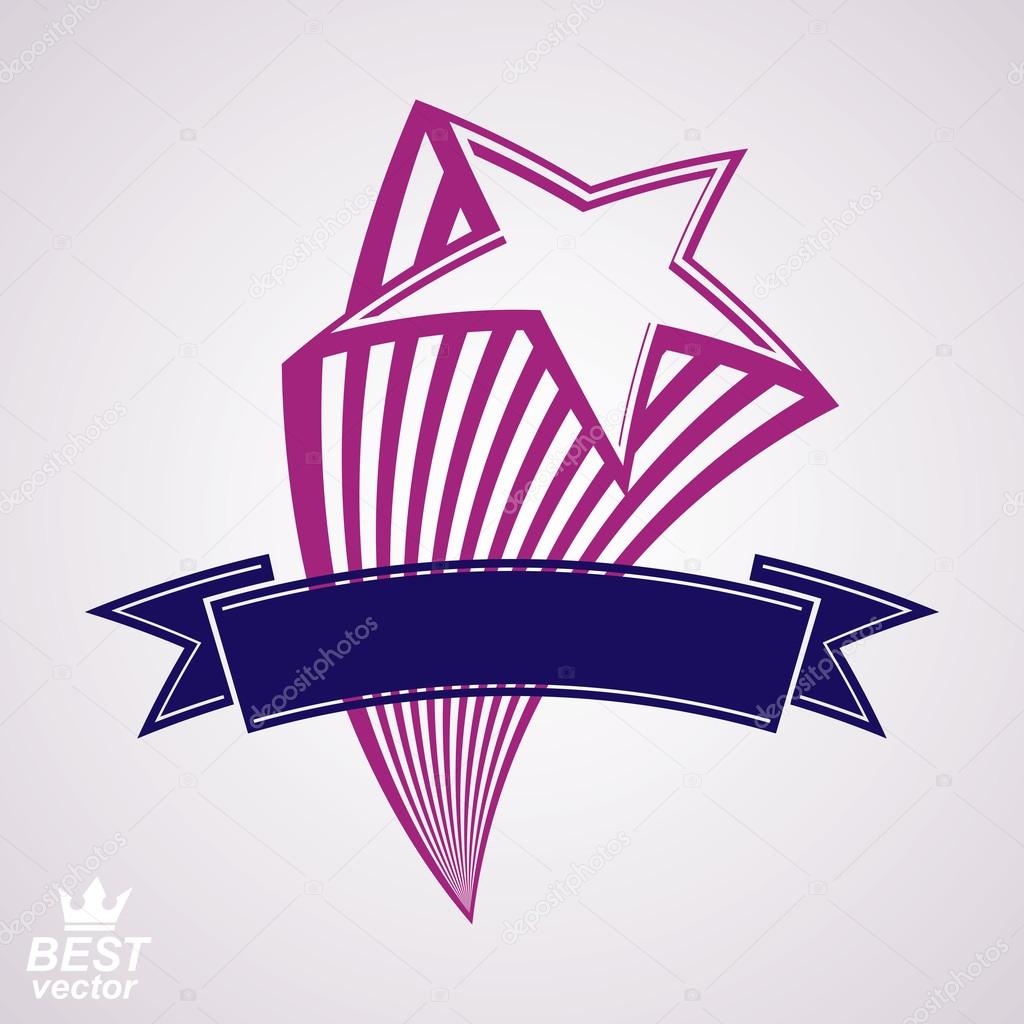 Comet, 3d flying star Stock Vector Image by ©Ostapius #106051086