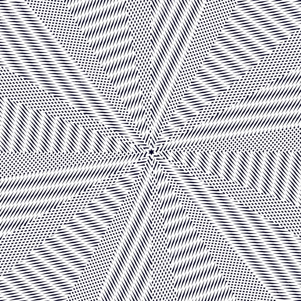 Geometric moire background Stock Vector by ©Ostapius 109402464