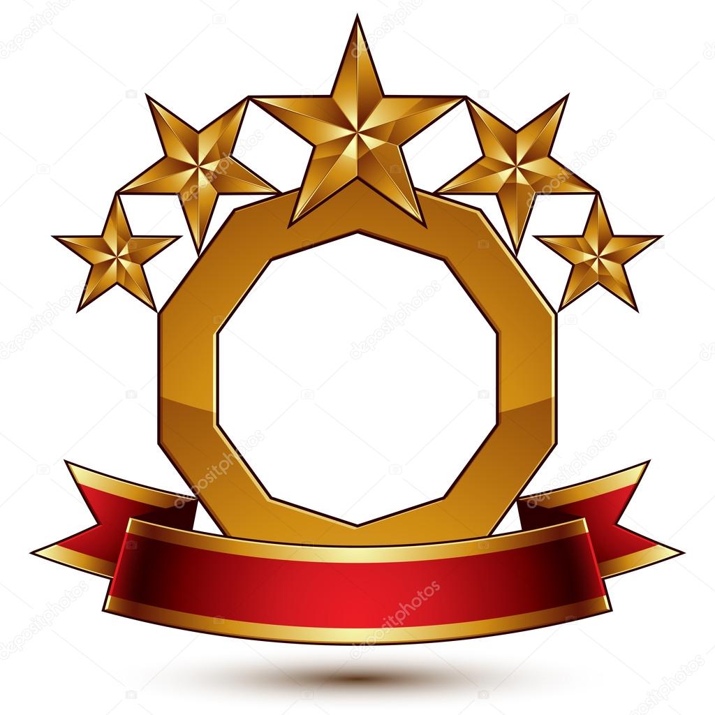 Sophisticated blazon design Stock Vector Image by ©Ostapiusangelp ...