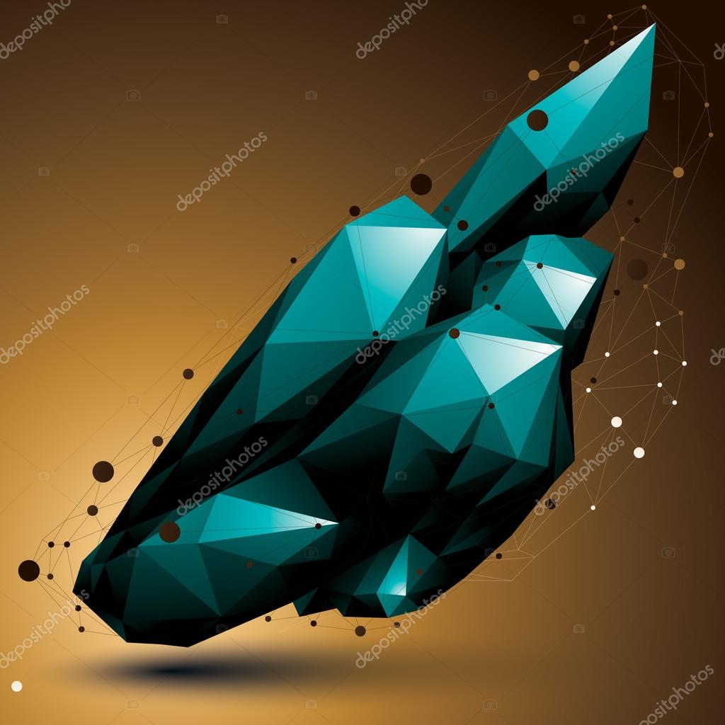 Cybernetic futuristic form. Stock Vector by ©Ostapius 109403378