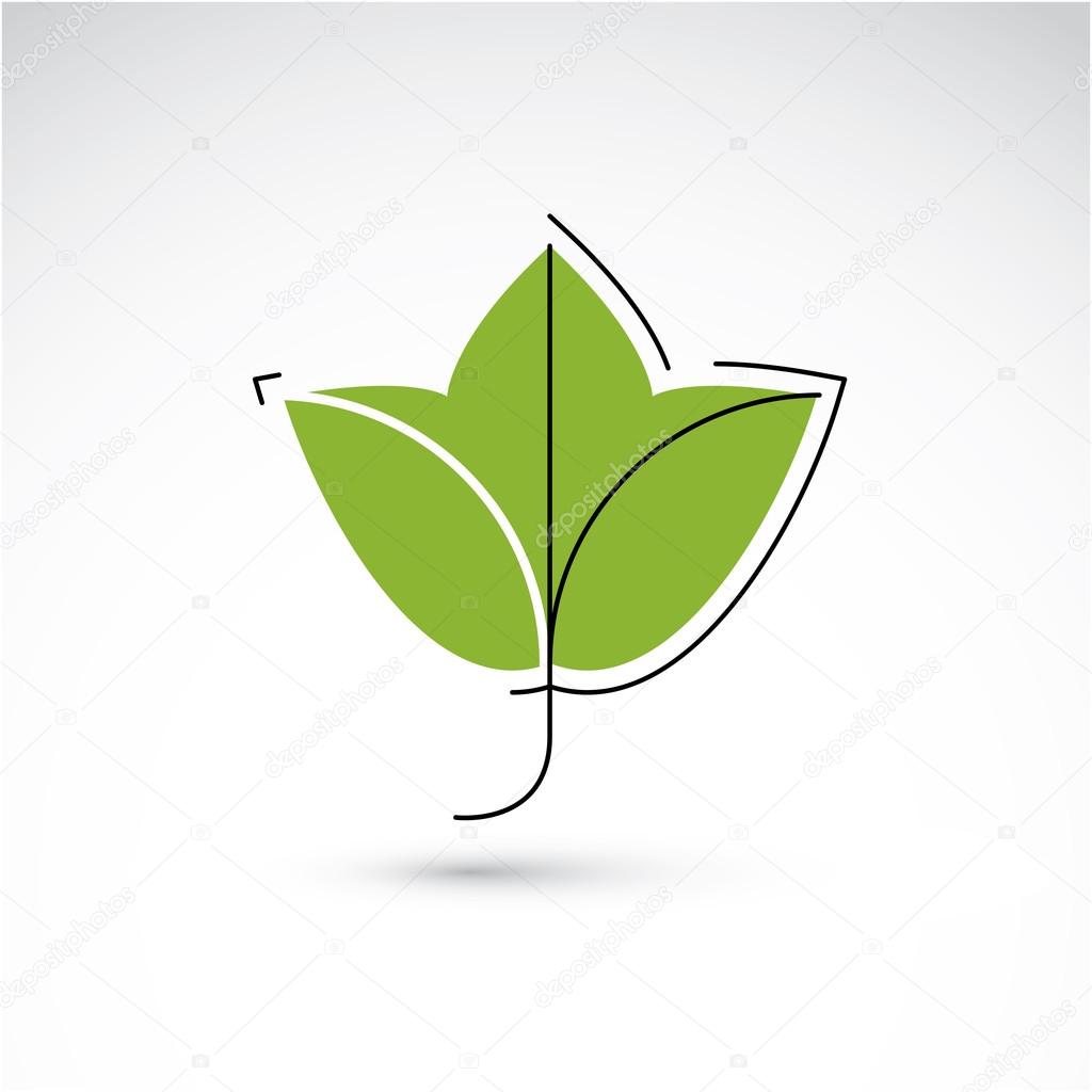 Simple maple tree leaf Stock Vector by ©Ostapius 112025672