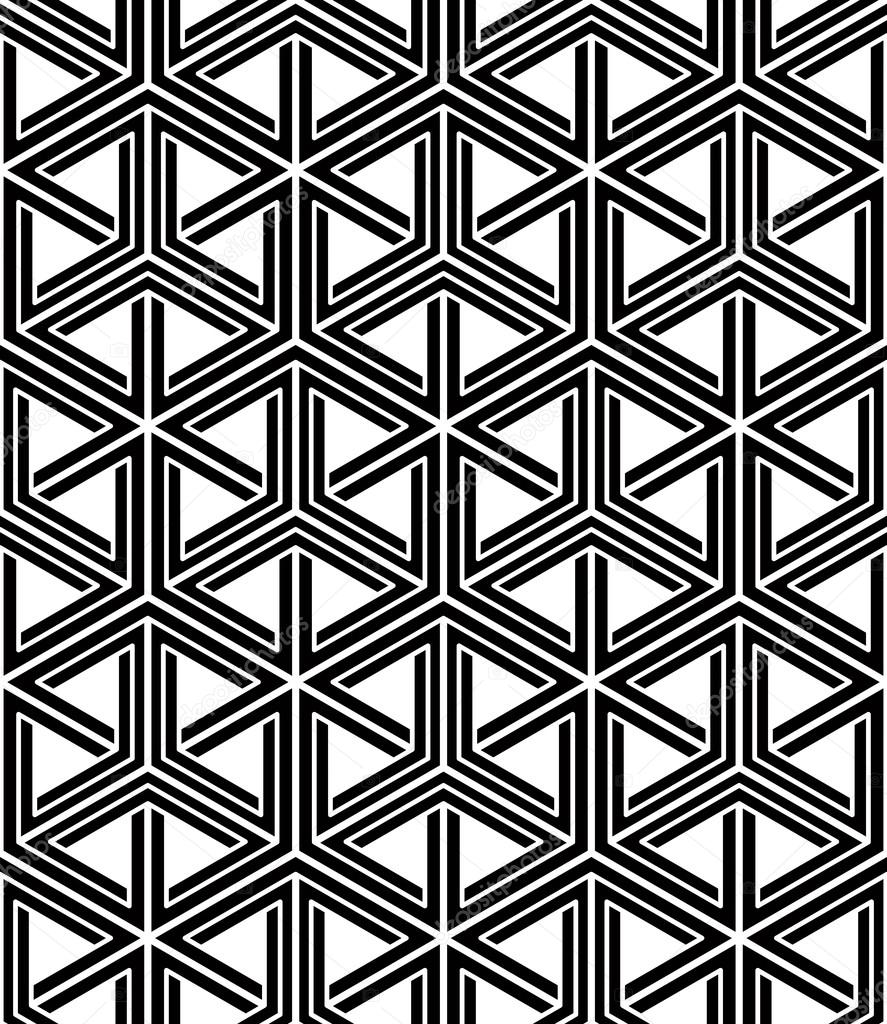 Pattern with 3d geometric figures Stock Vector Image by ©Ostapiusangelp ...