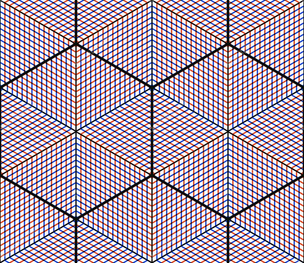 Pattern with 3d geometric figures Stock Vector by ©Ostapius 115056058