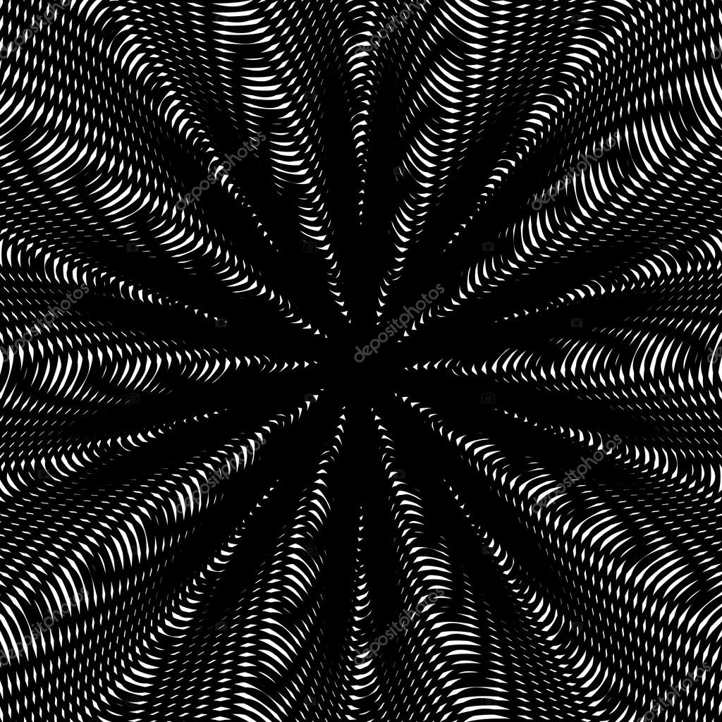 Hypnotic Moire pattern Stock Vector by ©Ostapius 115057464