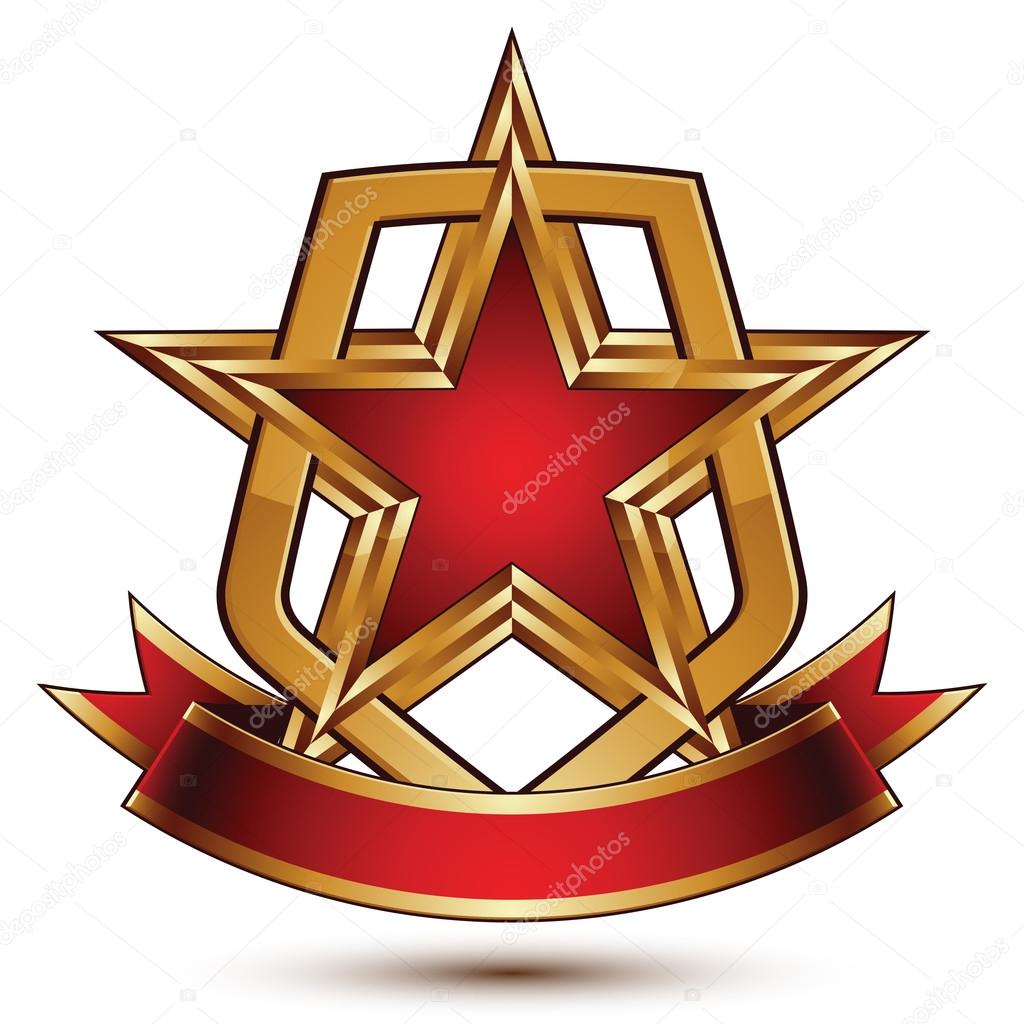 3d vector classic royal symbol Stock Vector Image by ©Ostapius #118574760