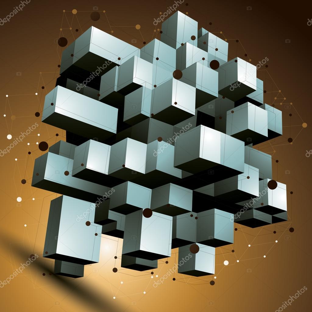 3D abstract technology illustration Stock Vector Image by ©Ostapius ...