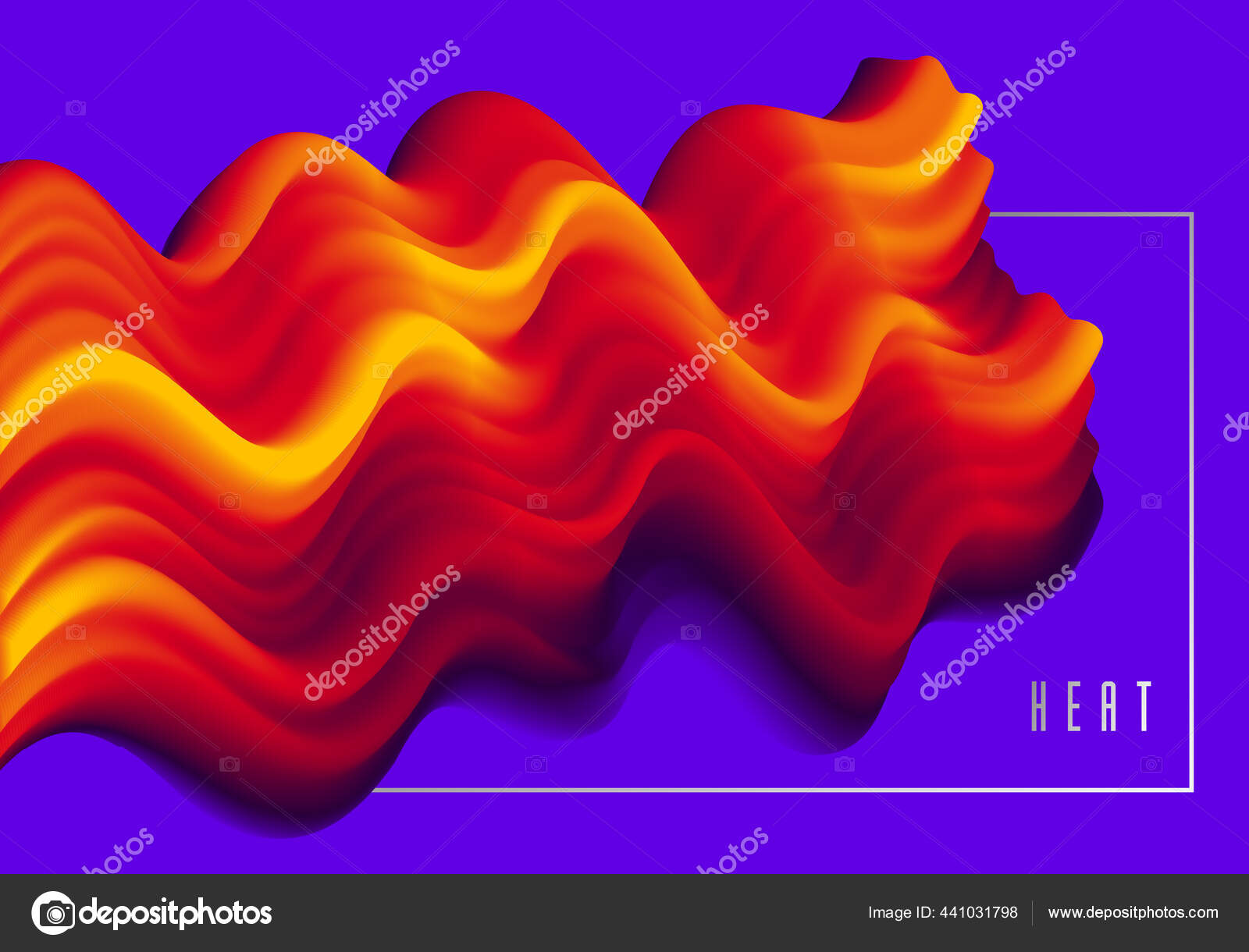 Dimensional Gradient Shape Element Design Abstract Colorful Fluid ...