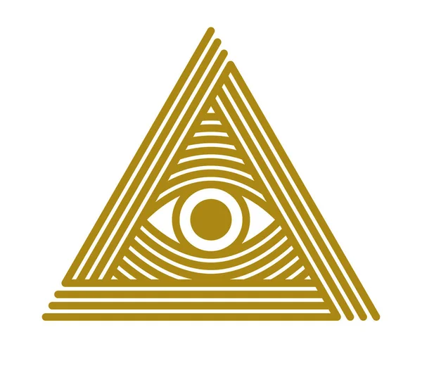 Pyramid Eye Vector