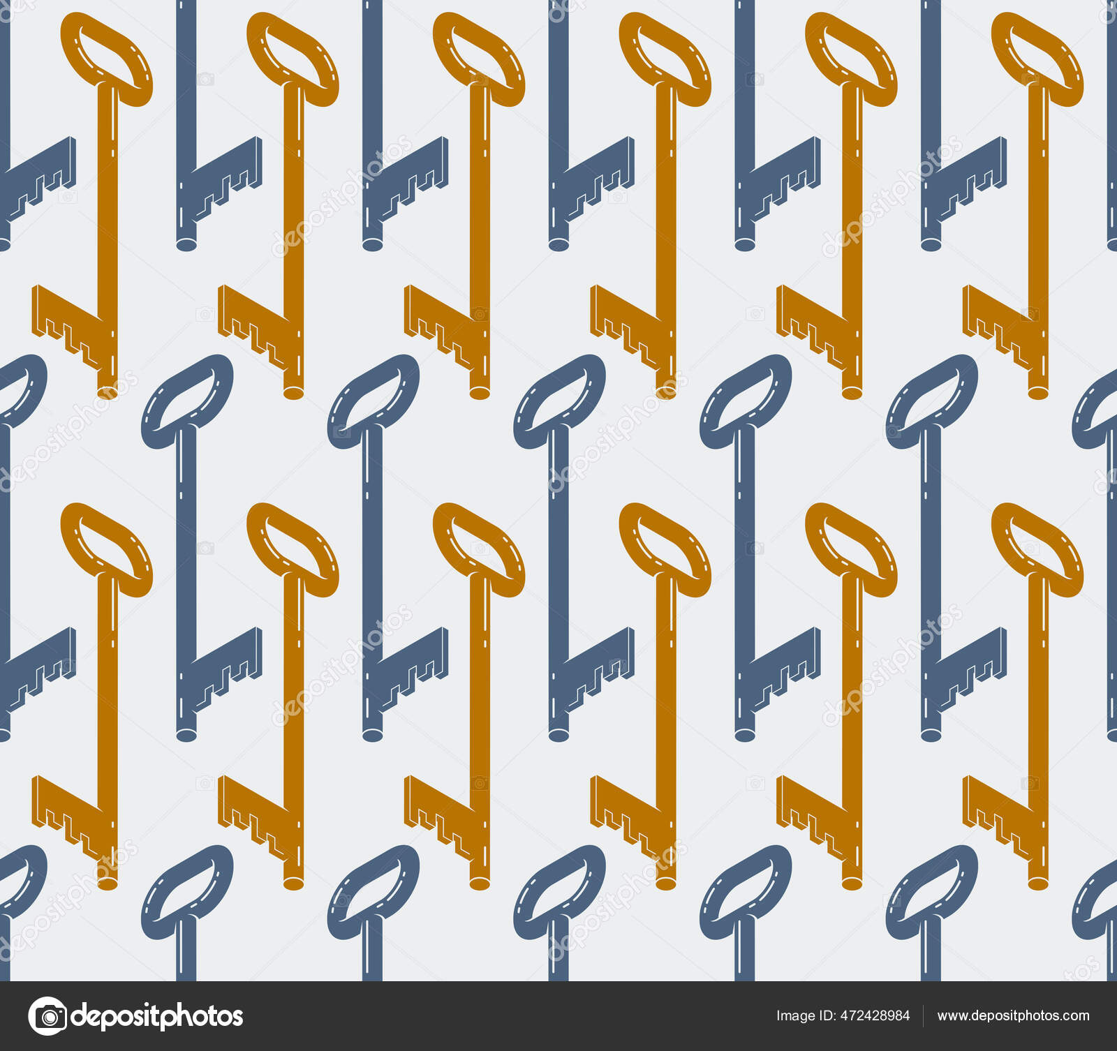 Keys Seamless Vector Wallpaper Lot Turnkeys Endless Pattern Background ...