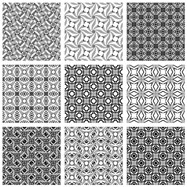 Seamless patterns. Stock Vector Image by ©Ostapiusangelp #10758597