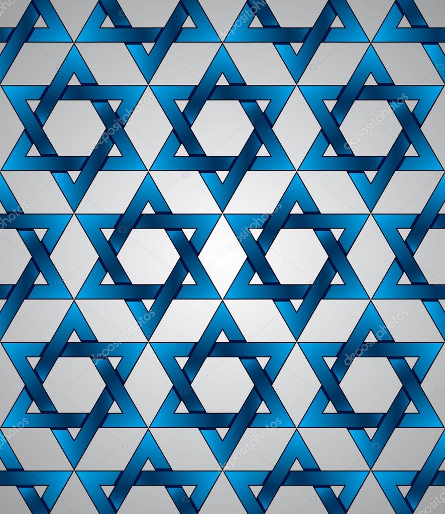 Star of David seamless pattern. Stock Vector by ©Ostapius 57830177